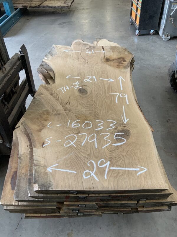 White Oak Log # 16033 - 6-8 FT - Third Line Enterprise